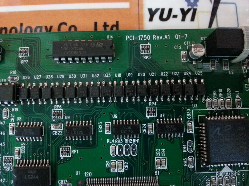 ADVANTECH PCI-1750 32-ch Isolated Digital I/O - PLC DCS SERVO Control MOTOR POWER SUPPLY IPC ROBOT